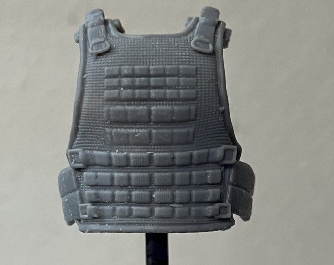 Tactical Vest (unfinished 3D Printed Sculpt) GI Joe Classified ...