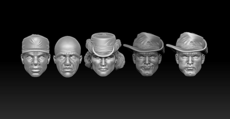 1/12 Predator Actor Head Sculpt, Custom Fan Art (unfinished 3D Print ...