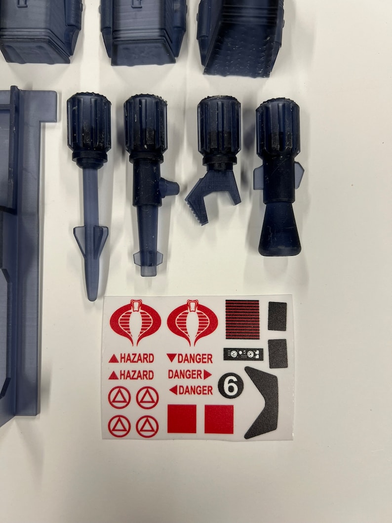 1/12 Classified Scale GI Joe Cobra SNAKE Armor Custom KIT - Etsy