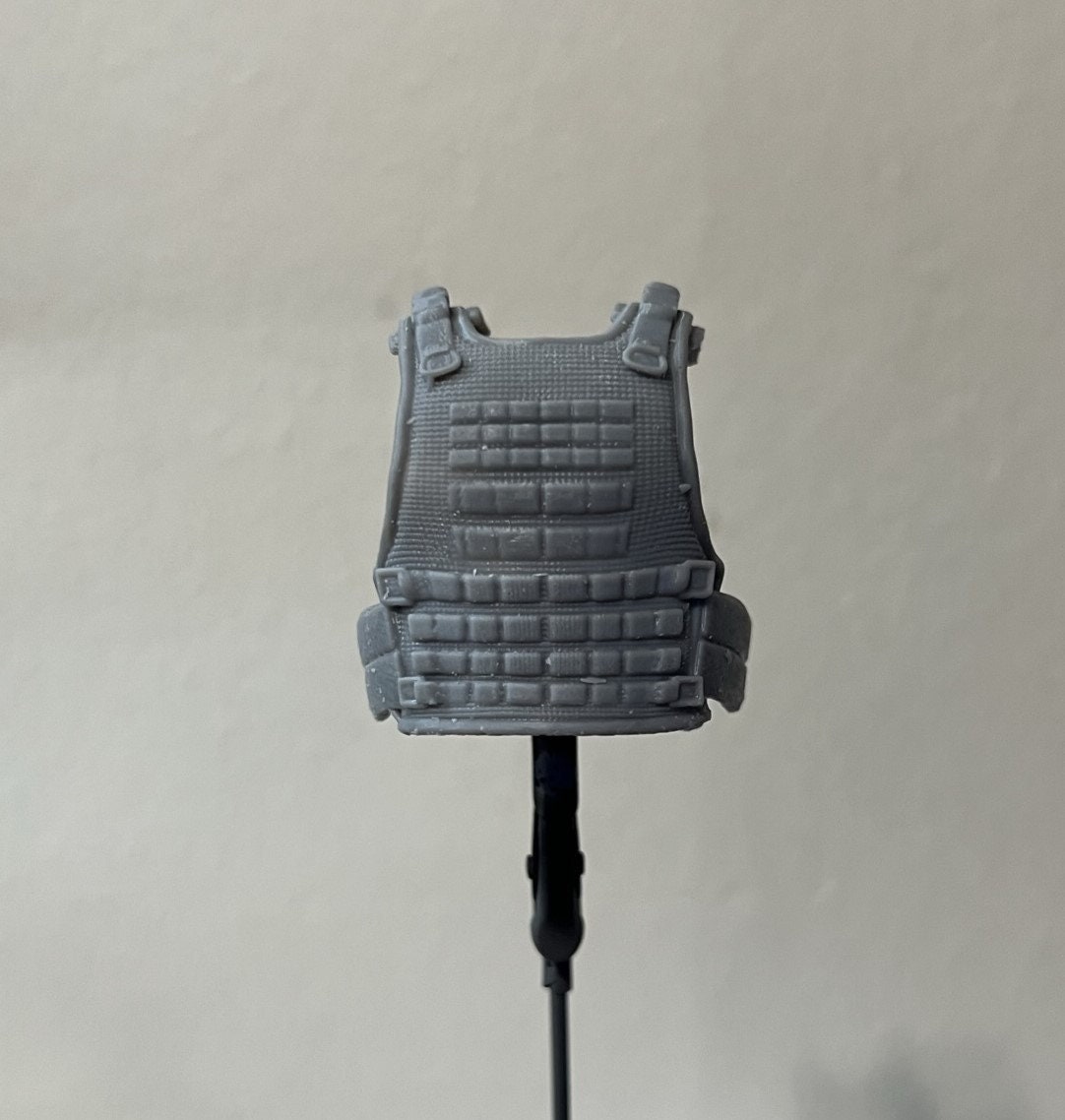 Tactical Vest (unfinished 3D Printed Sculpt) GI Joe Classified ...