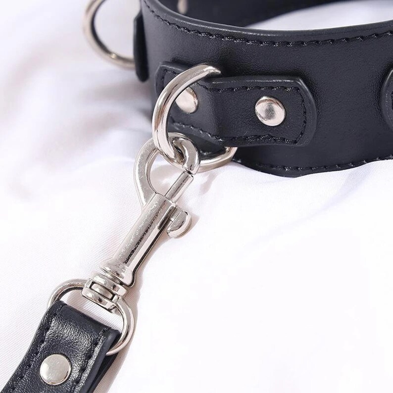 BDSM Anal Hook and Collar Extendable Faux Vegan Strap With Buckle Kinky Sex Bondage MATURE - Etsy