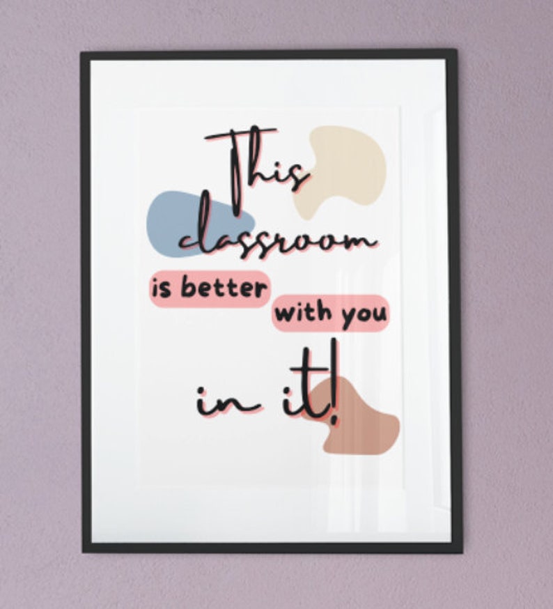 Classroom Posters Digital Classroom Prints Printable - Etsy