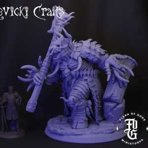 Archdevil Moloch Minotaur Grand Duke Nine Hell Monster Devil Demon ...