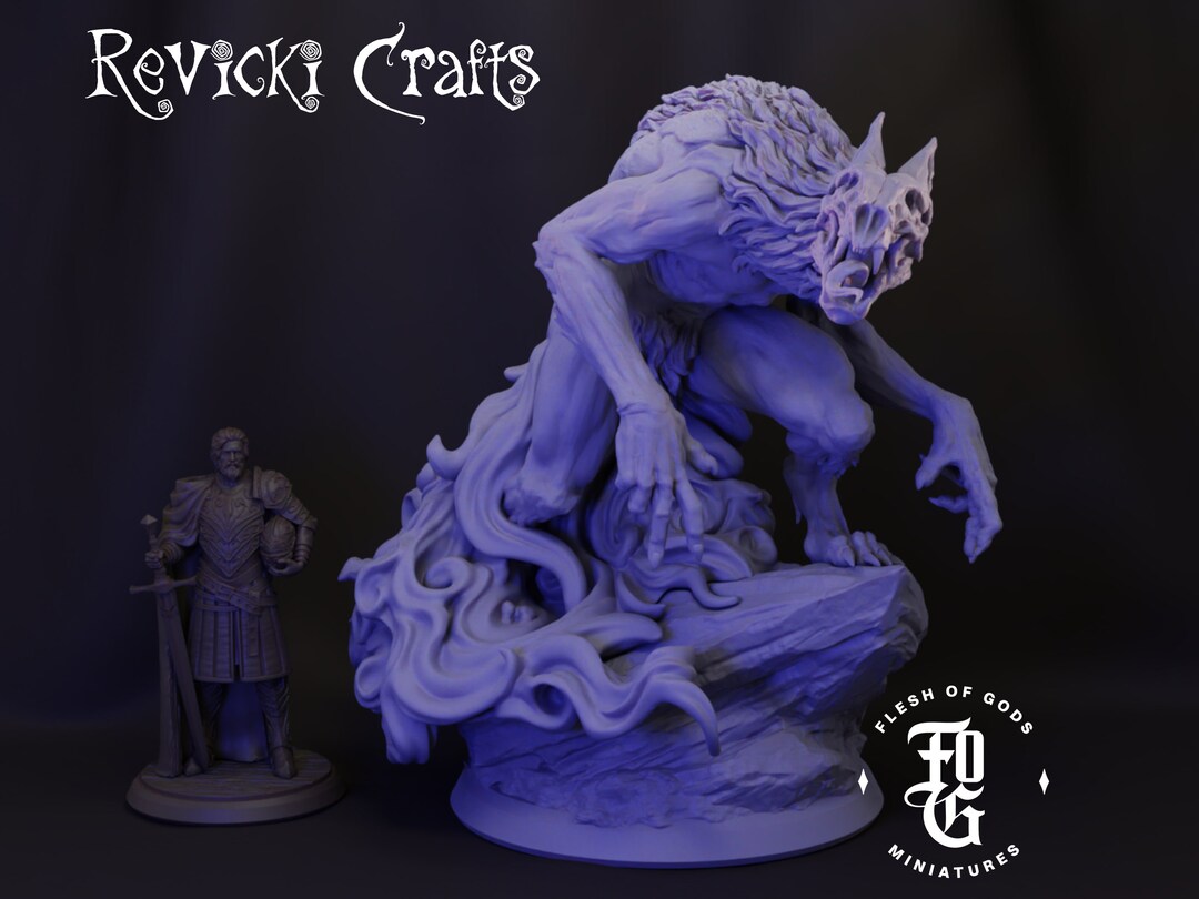 Shadow Wolf Dark Canine Pack Beast Undead Demon Monster Fae Animal ...