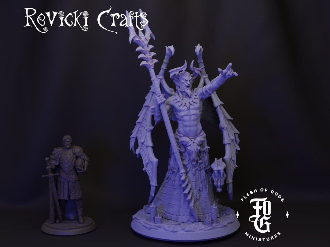 Archdevil Mephisto Lucifer Mephistopheles Nine Hell Monster Devil Demon ...