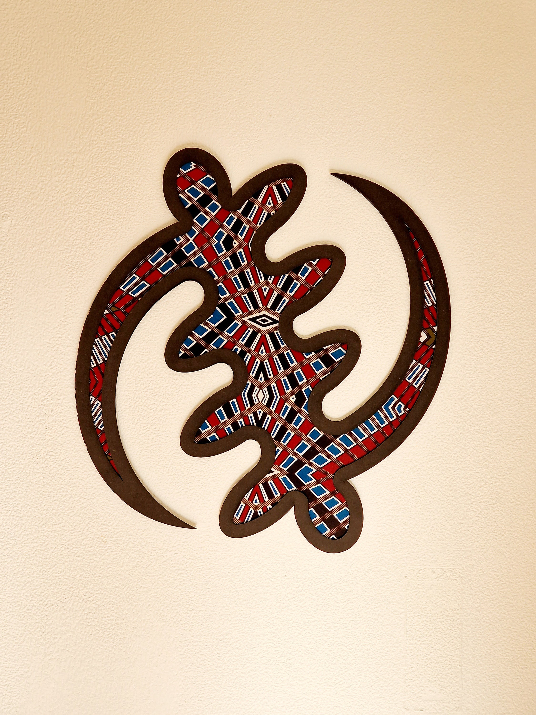 Gye Nyame Symbol Africa African Art African Fabric Wood Cut Symbol - Etsy
