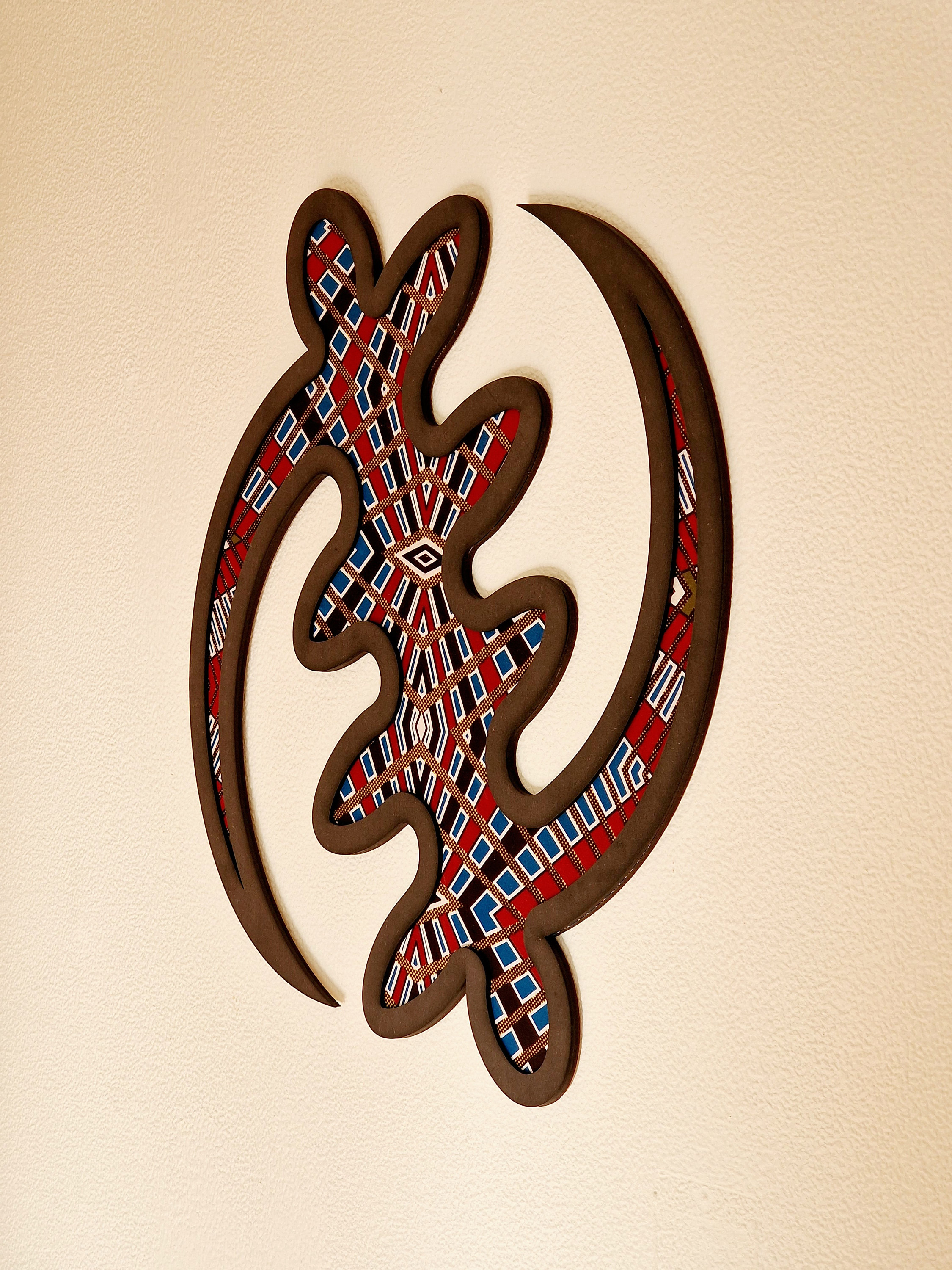 Gye Nyame Symbol Africa African Art African Fabric Wood Cut Symbol - Etsy