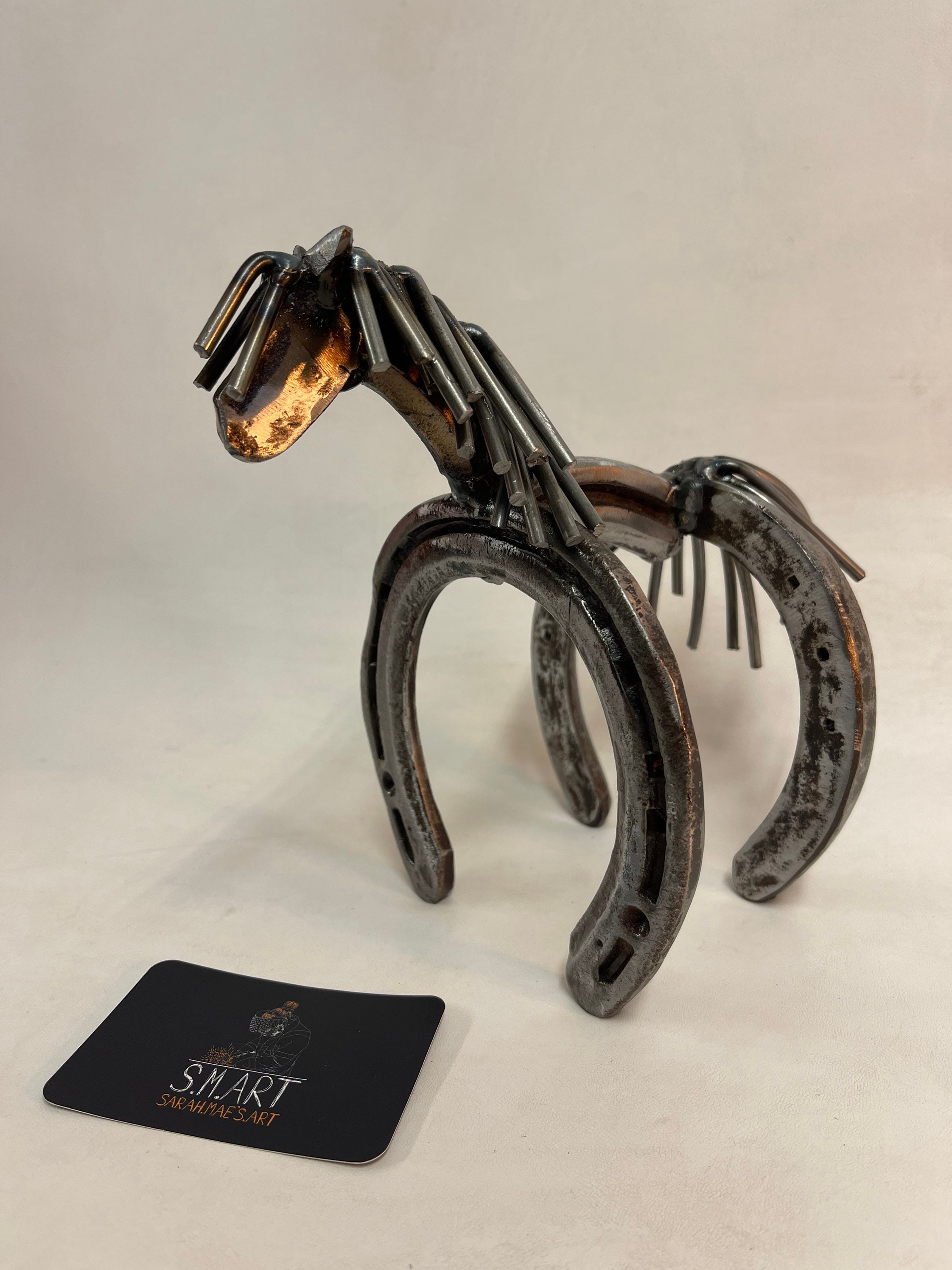 Horseshoe Horse Sarah.mae.art - Etsy