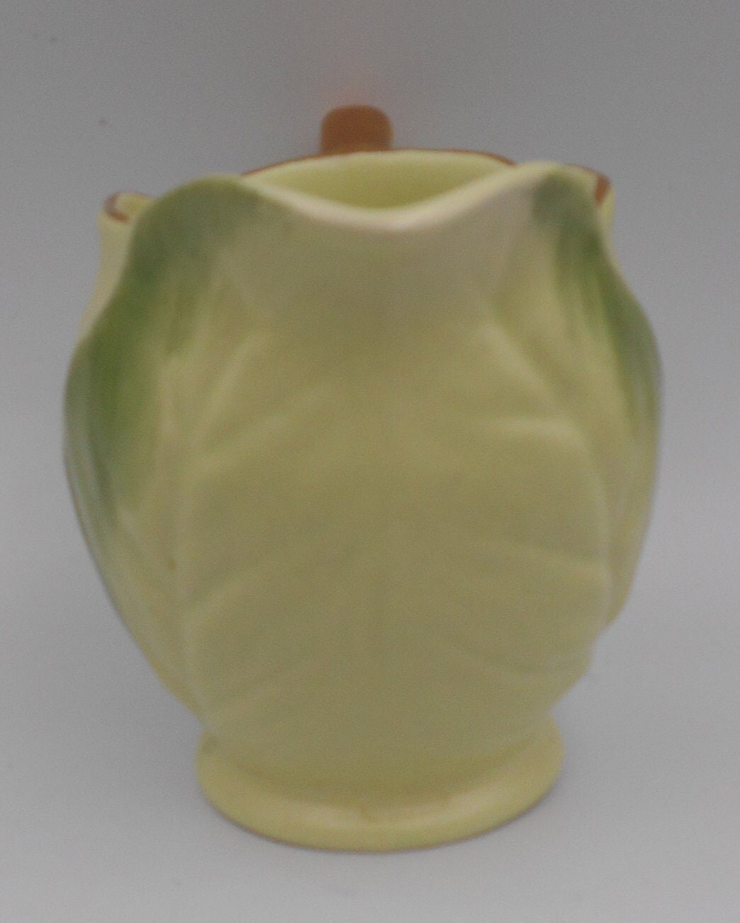 Vintage 1940's Royal Winton Grimwades Creamer Embossed Leafy Cabbage ...