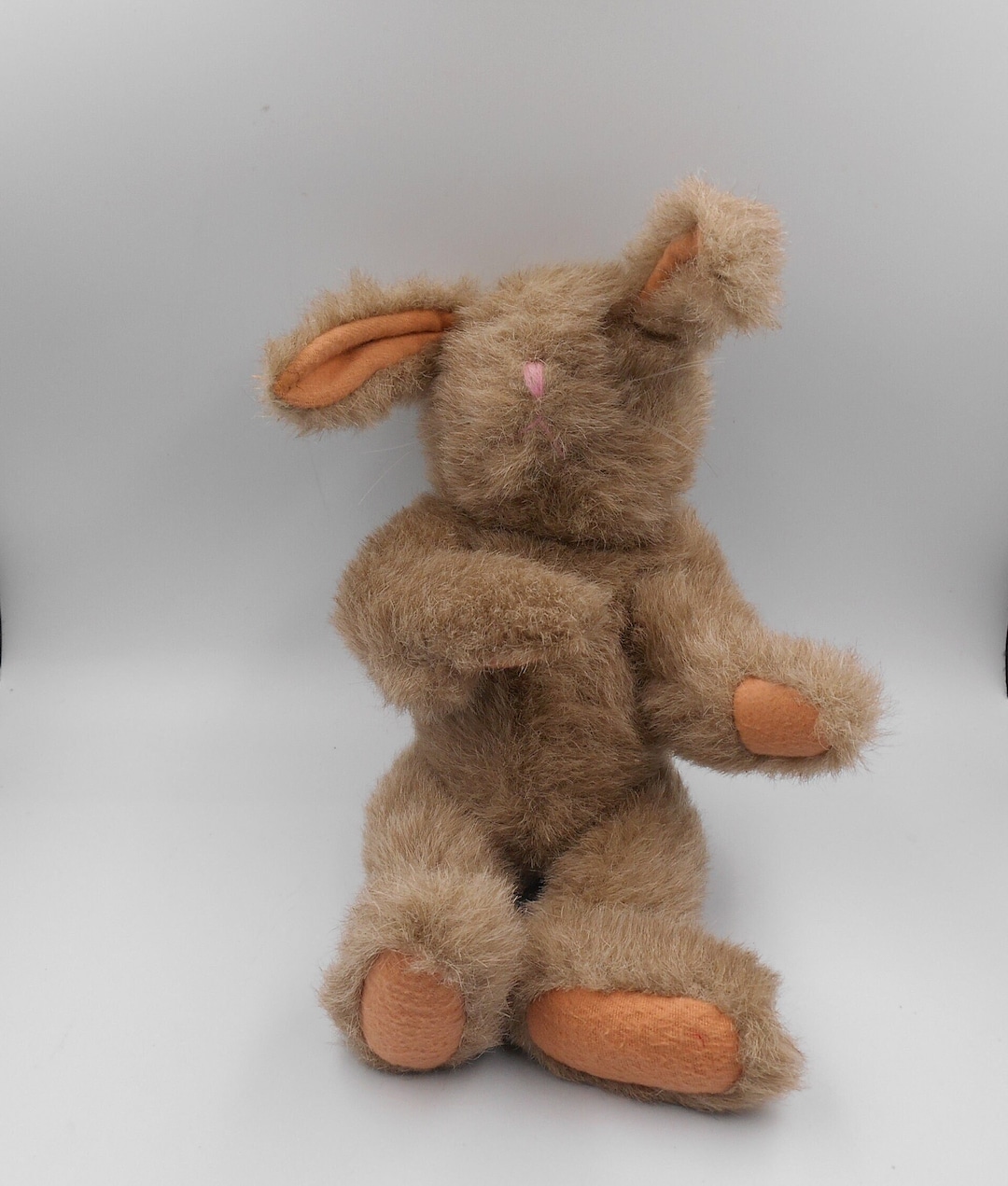Boyds Bear Bunny Jointed Rabbit Plush 1987 Bunny Retired Stuffed Rabbit ...