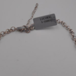 Old Stock LUCORAL LABRADORITE JASPER Graduated Fan Necklace Jewelry in ...