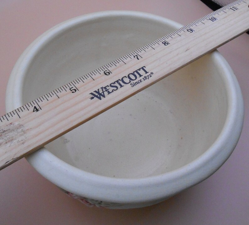 Vintage WELLER POTTERY Bowl Planter Roma Rose Swag Creamware - Etsy