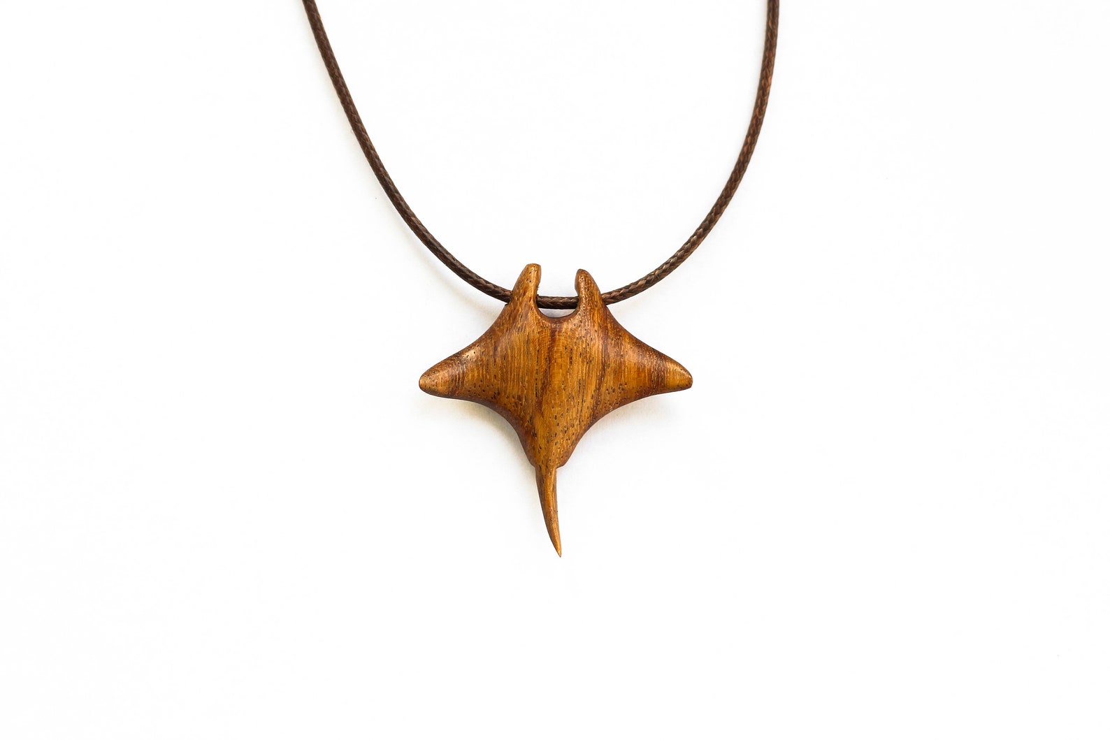 Special Wooden Manta Ray Handmade Manta Pendant Ocean Inspired Manta ...