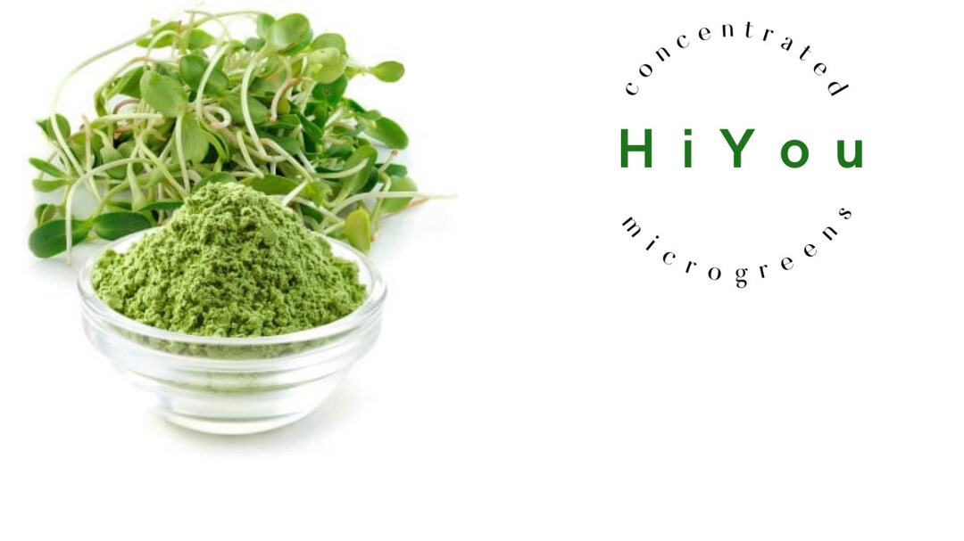 Hiyou Concentrated Microgreens Powder / Daily Essential Micronutrients ...