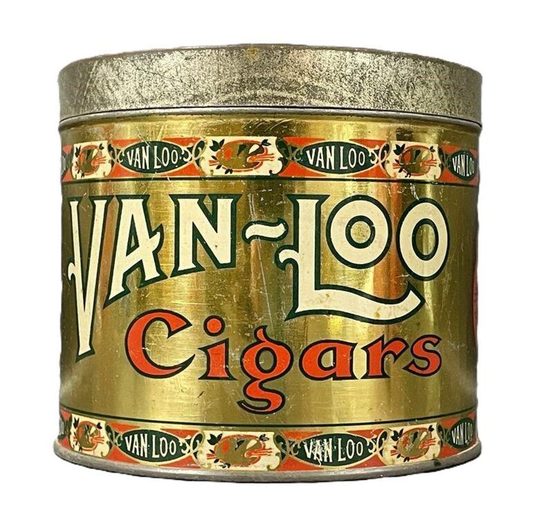 Van-loo Cigars war Pack Tin 5 X 5.25, WW1. Very Rare and Great ...
