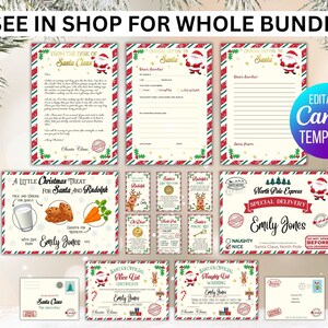 Editable Christmas Tags, North Pole Delivery, Santas Magic Key, Santa ...