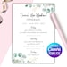 Hen Do Printable Itinerary Template, Editable Hens Party Weekend ...
