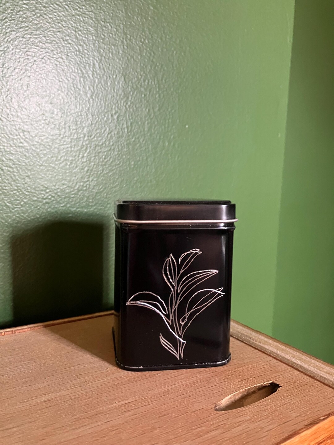 Minimalist Engraved Metal Tin - Etsy