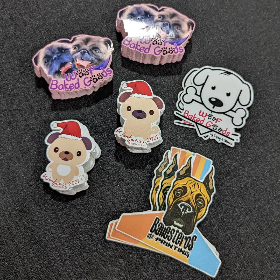 Die Cut Custom Stickers Vinyl Contour Cut Decals Waterproof UV ...