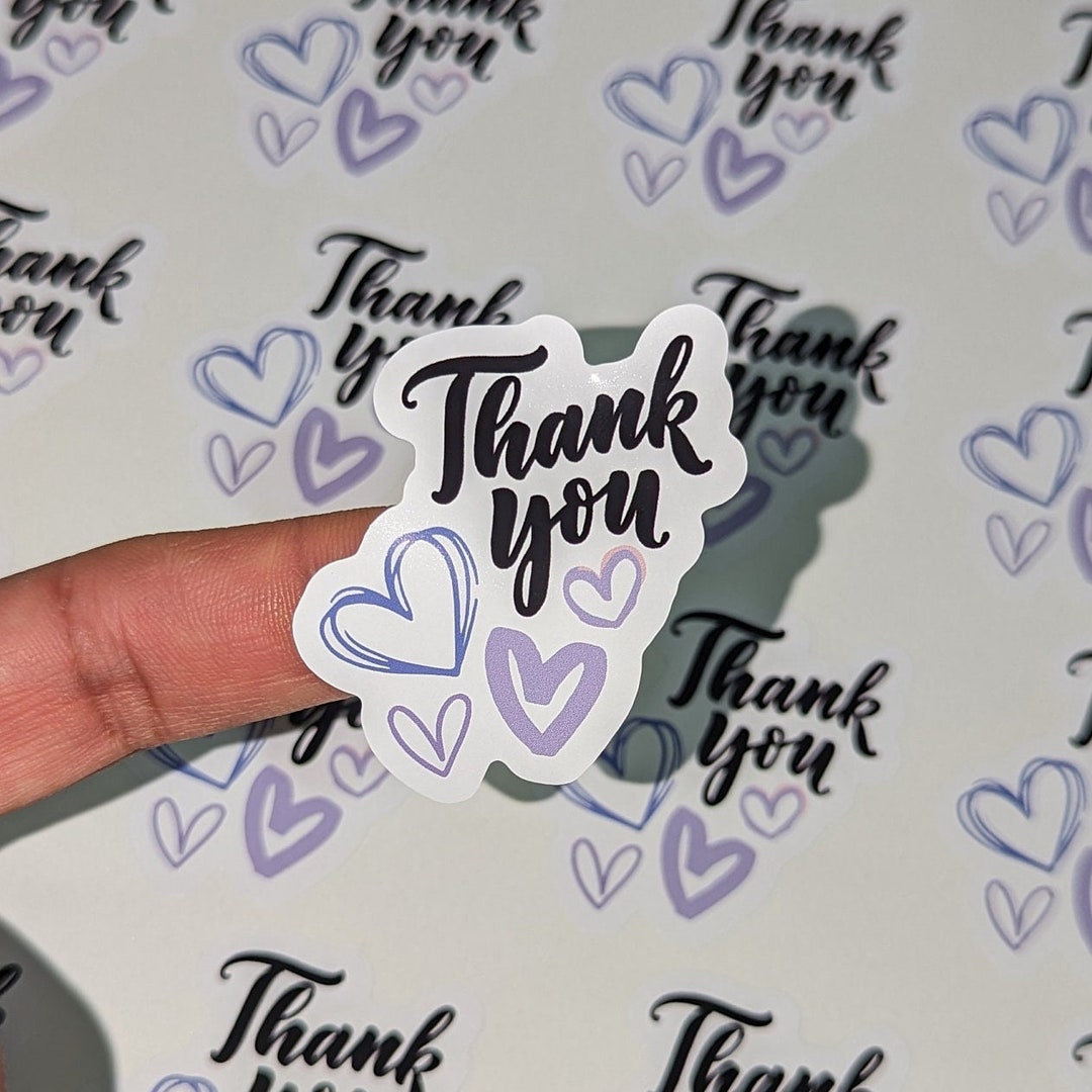 Thank You Stickers, Labels Thanks, Cute Labels Gfit, Kids Stickers ...