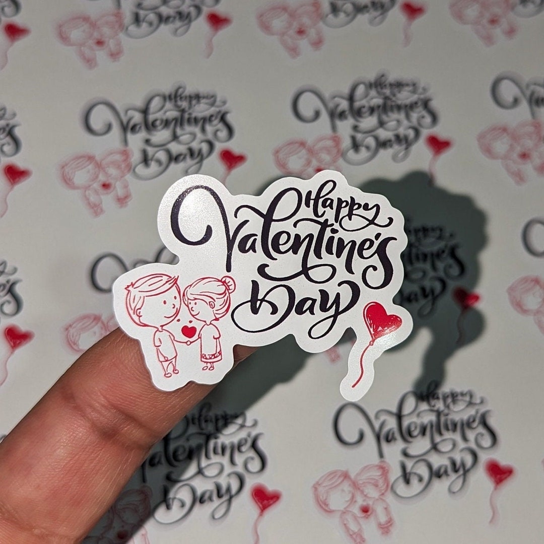 Happy Valentine's Day Stickers Hearts, San Valentin Sticker, Love Cute ...