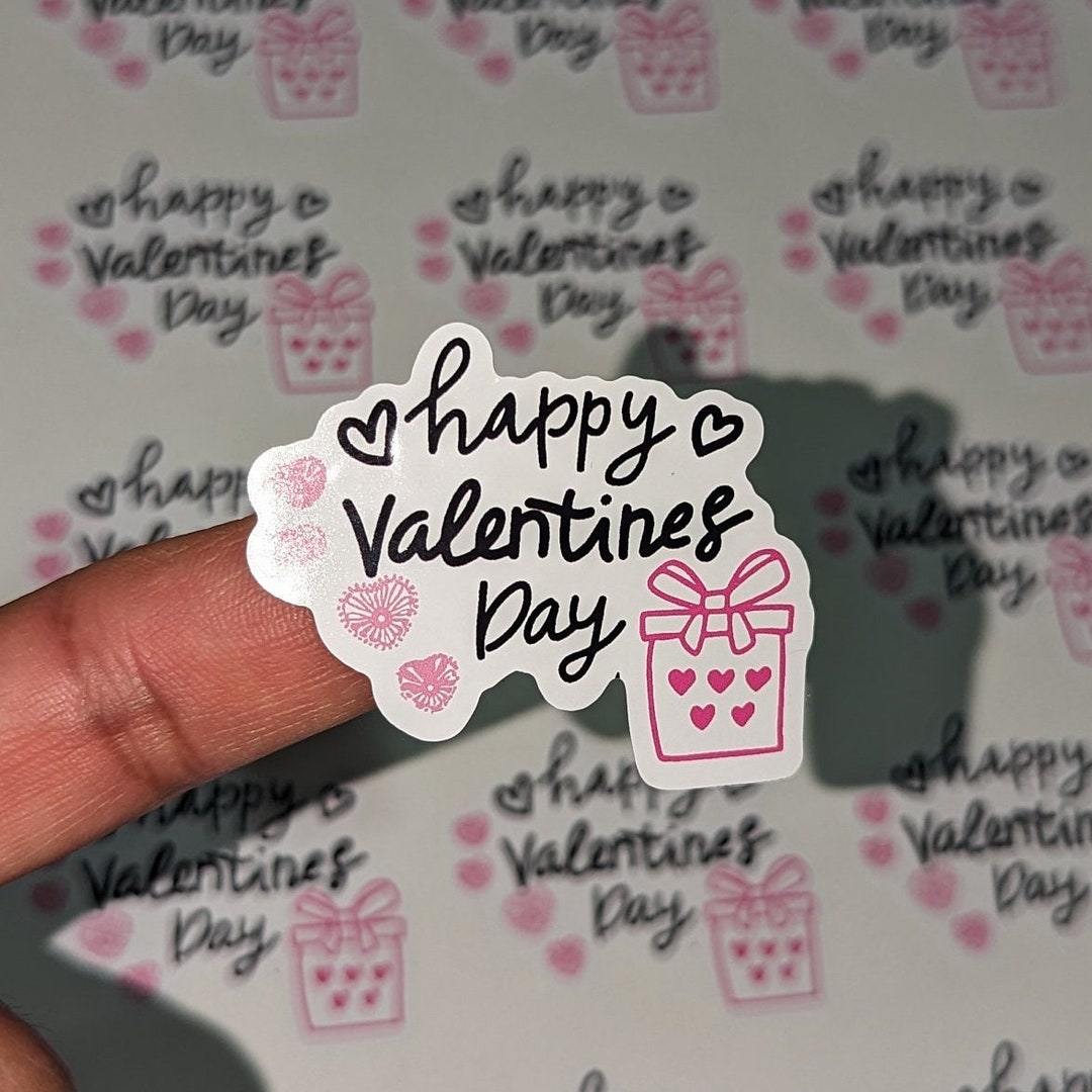 Valentine's Day Stickers, San Valentin Sticker, Love Cute Labels Gift ...