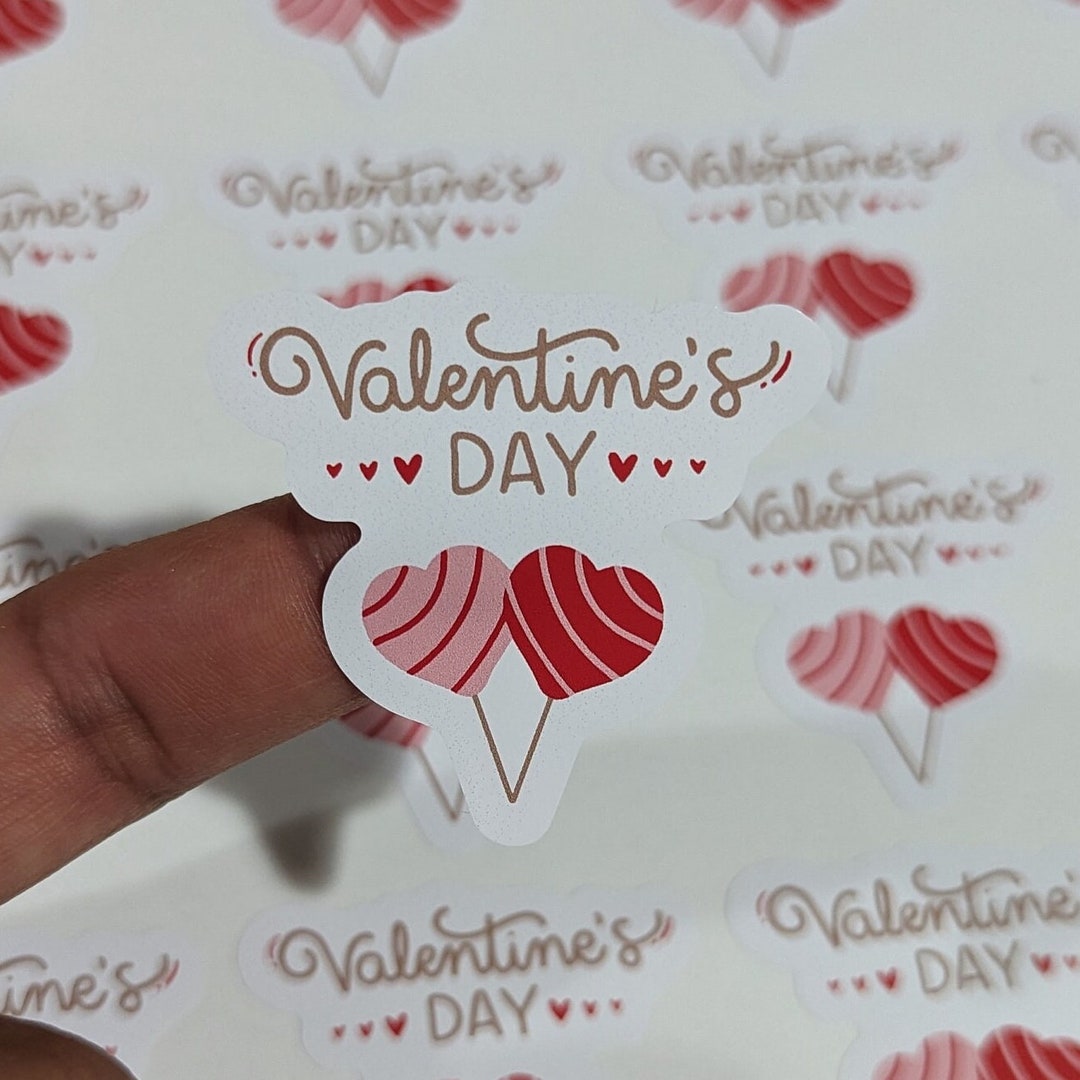 Valentine's Day Stickers, San Valentin Sticker, Love Cute Labels Gift ...