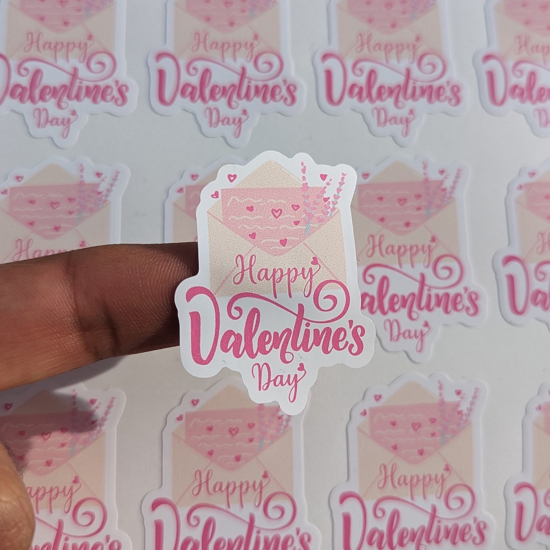 Valentine's Day Stickers, San Valentin Sticker, Love Cute Labels Gift ...