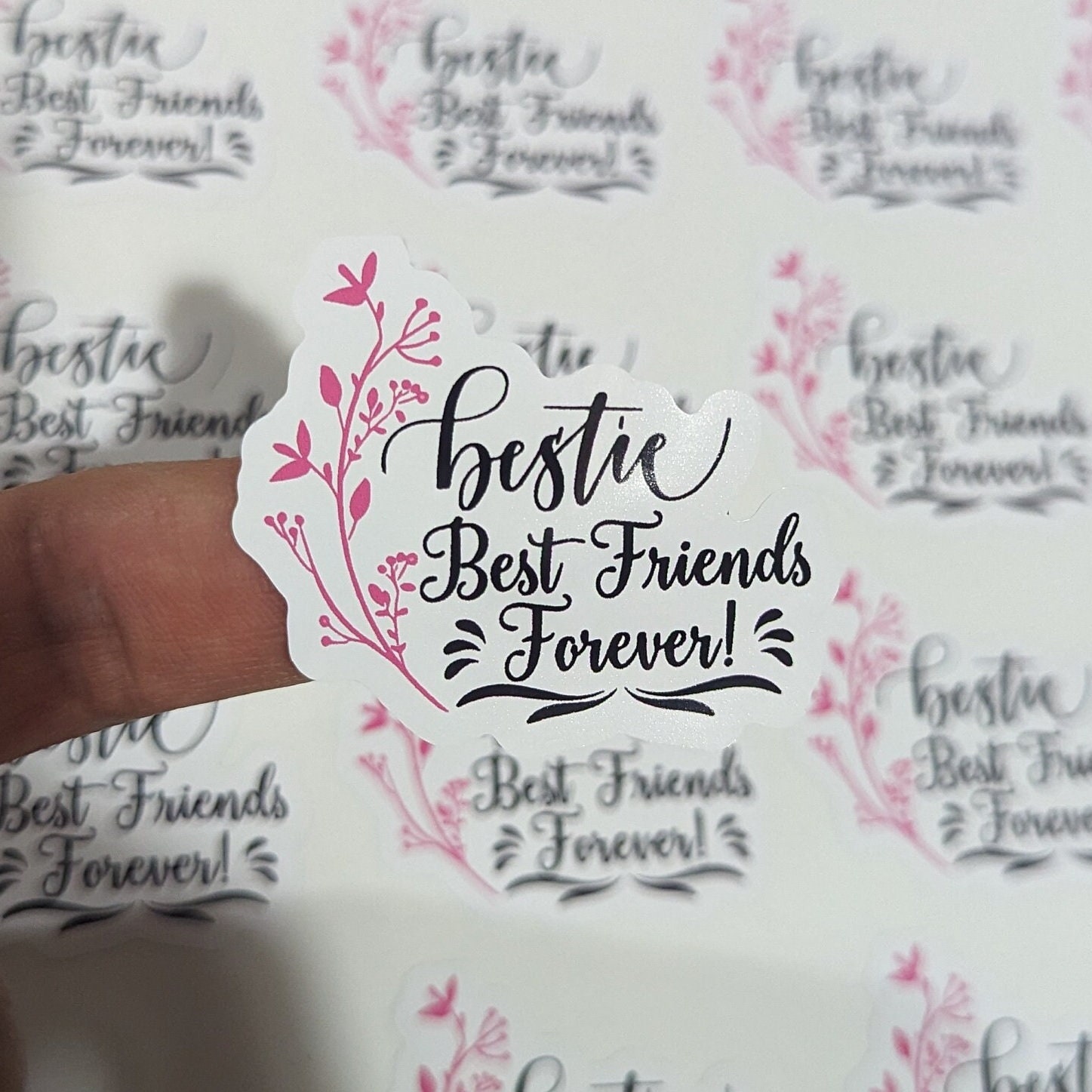 Best Friends Forever Valentine's Day Stickers, San Valentin Sticker ...