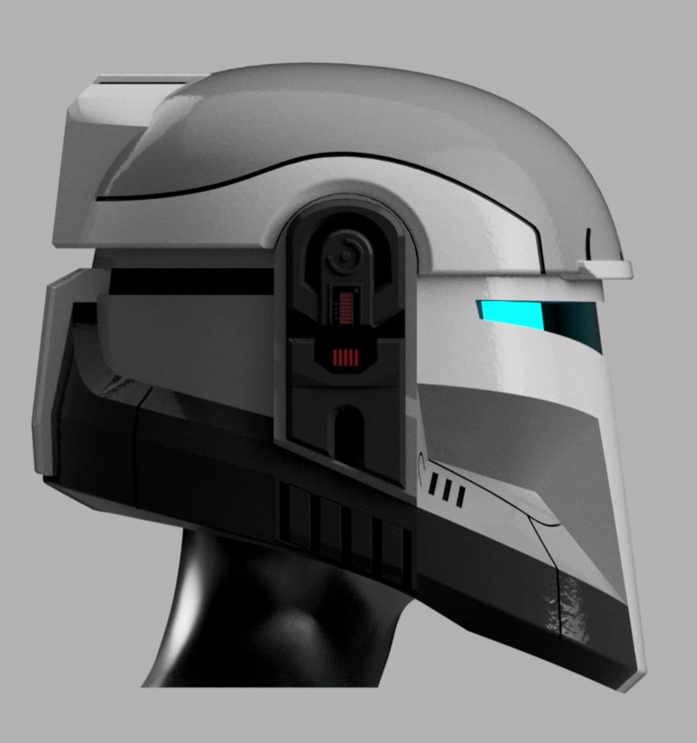 The Republic Commandolorian Helmet 3D FILE - Etsy