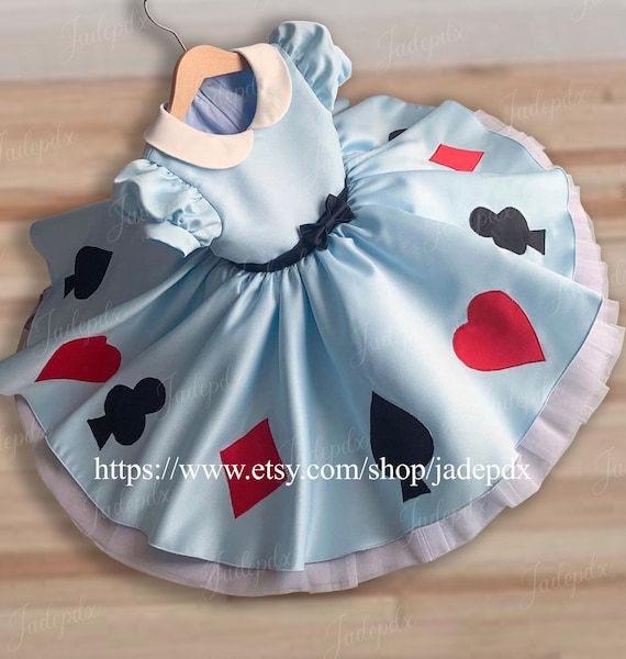 Baby Girl Alice In Wonderland Dress at Lynda Austin blog