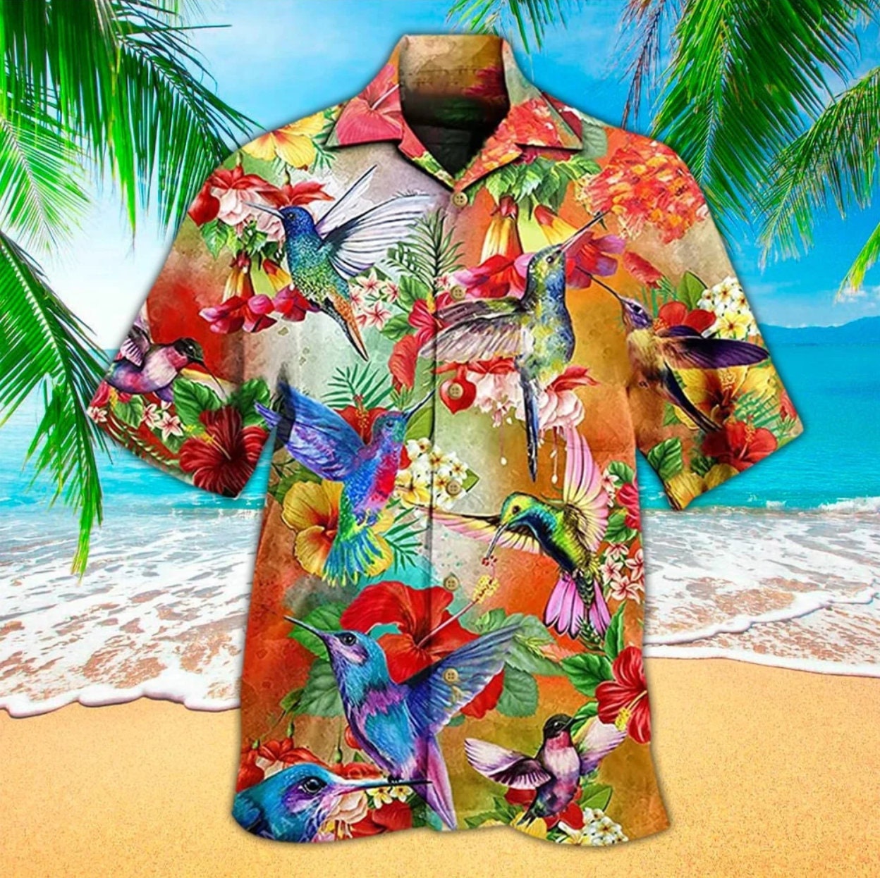 Hummingbirds Hawaiian For Hummingbirds Shirt