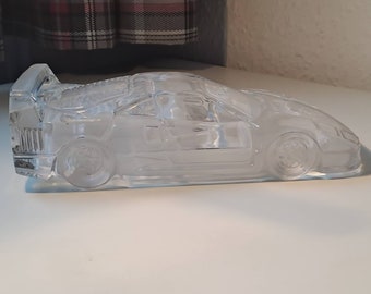 Glass Ferrari - Etsy