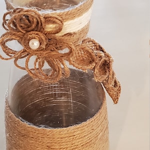 Handmade Jute Rope Vase - Etsy