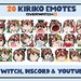 20 Kiriko Emotes Bundle Twitch and Discord Overwatch 2 Emotes Youtube ...