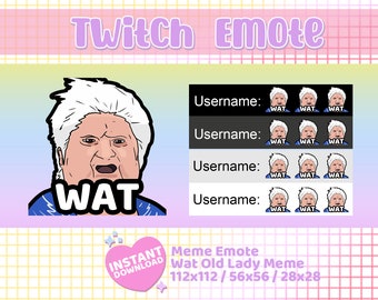 Old Lady What Meme - Etsy