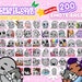 Emote Base MEGA Bundle 100 Custom Chibi Emote DIY Pack Template for ...