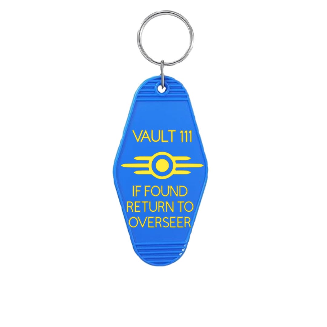 Fallout Inspired Vault Keychain - Etsy