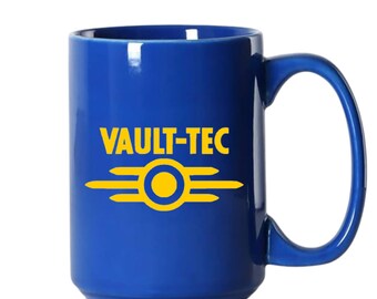 Vault-tec Coffee Mug Cosplay Prop, Video Game Gift, Gamer Gift - Etsy