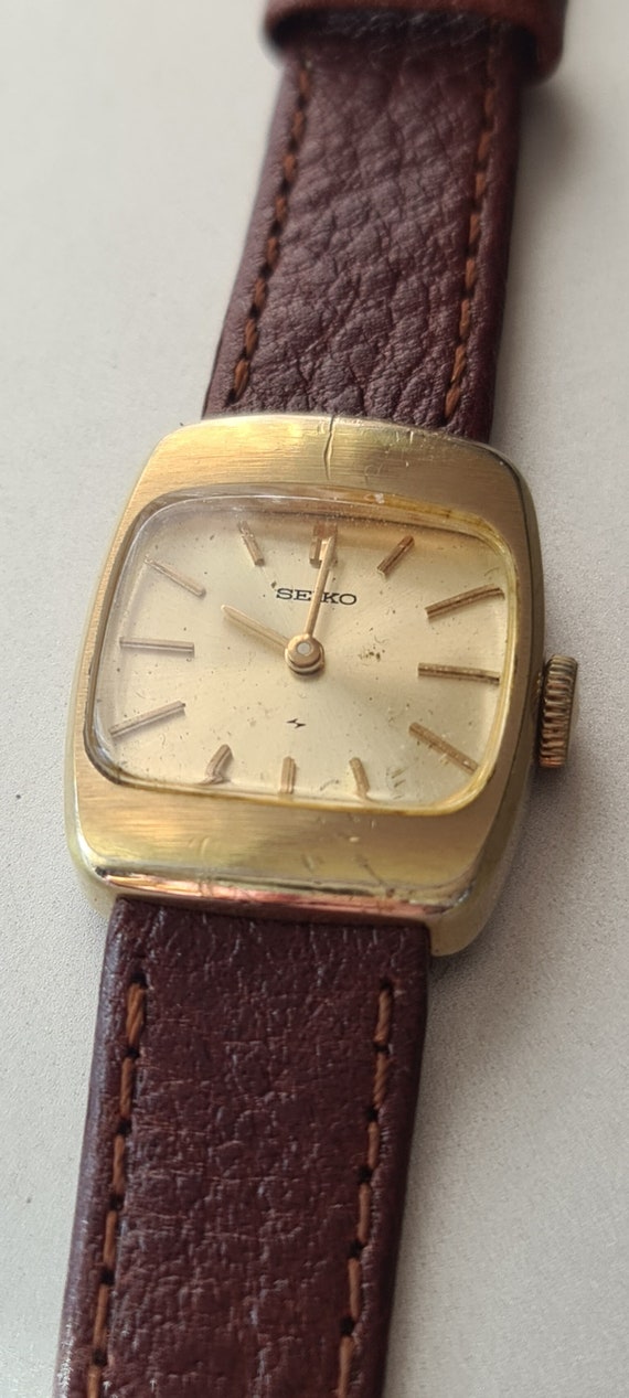 vintage ladies 1970s seiko - Gem