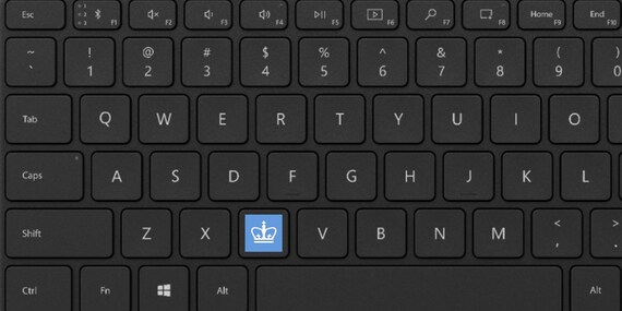 Columbia University Keyboard Sticker University Logo Sticker | Etsy