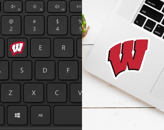 University of Wisconsin Madison W Sticker - Etsy