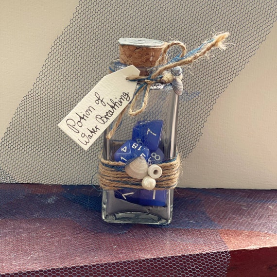Cube Potion / D&D / Potion of Water Breathing - Etsy
