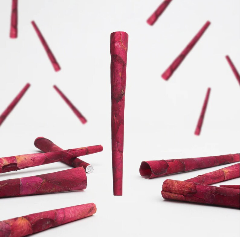Fancy Rose Petal Cones - Stylish Smokers Cones - Smoking Rolling Cones - Rolled Smoking Designer ...