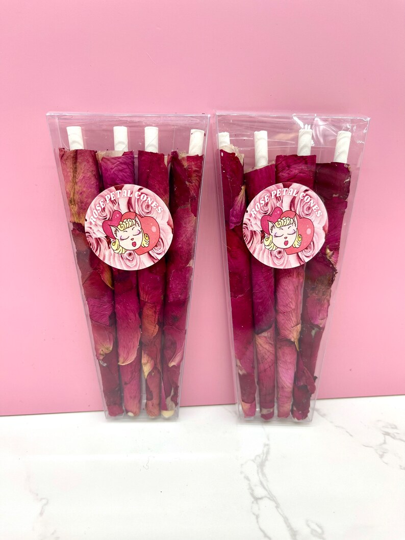 Fancy Rose Petal Cones Stylish Smokers Cones Smoking Rolling Cones ...