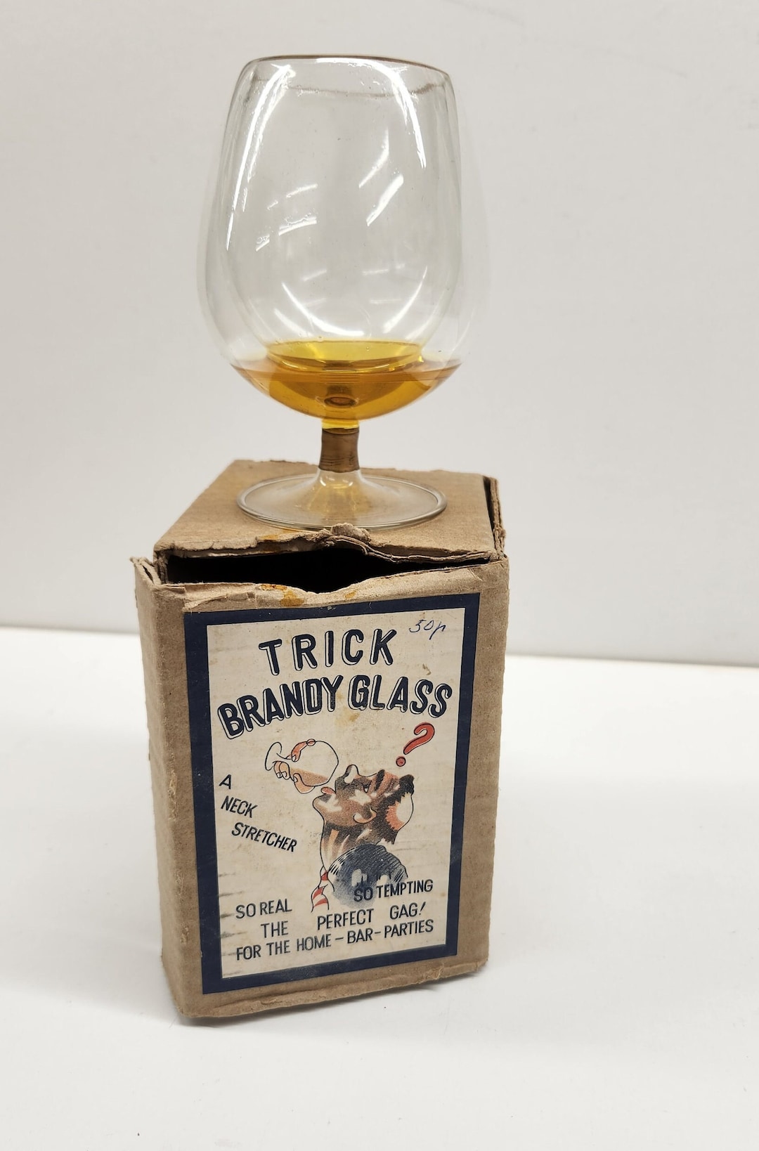 A Rare 1970's Trick Brandy Glass in Original Box - Etsy