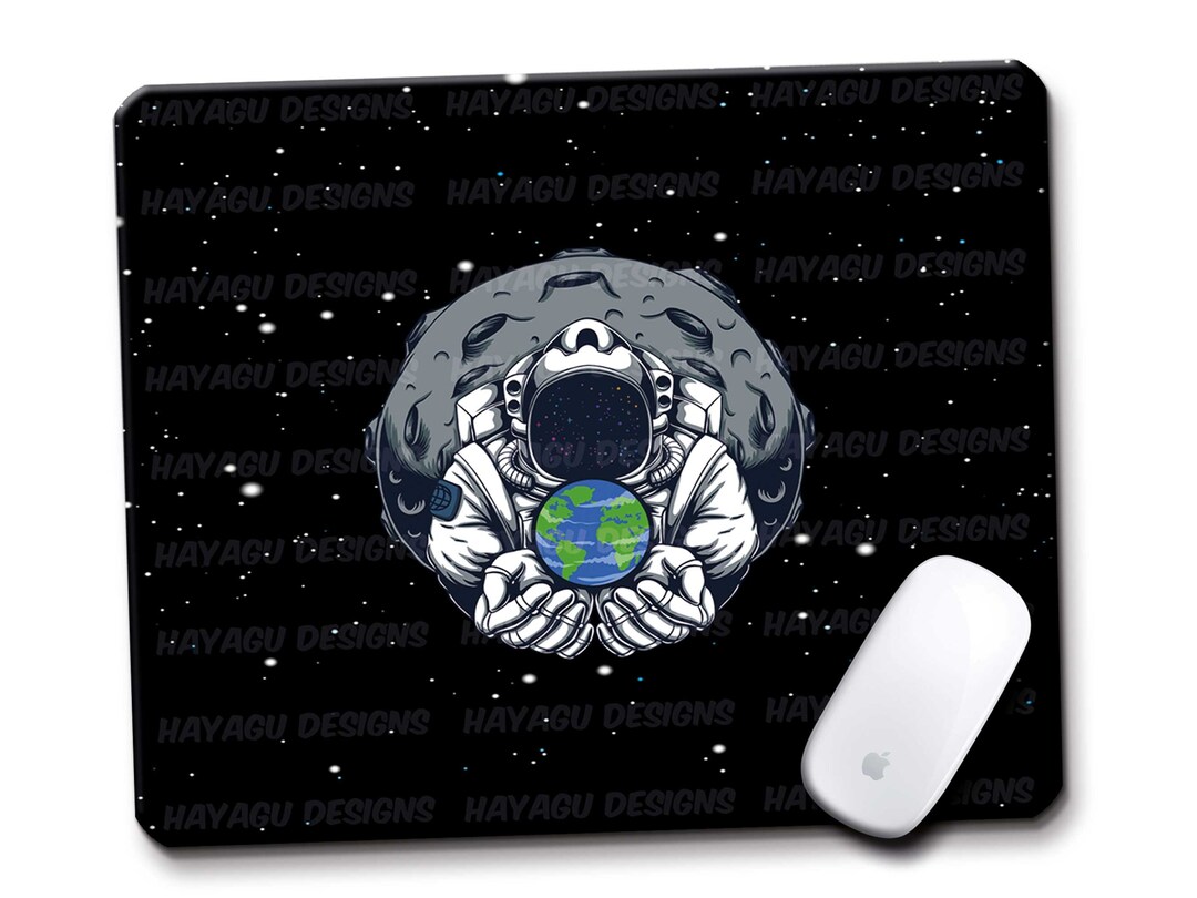 Mouse Pad Template, Astronaut's World, Sublimation Mouse Pad Template ...