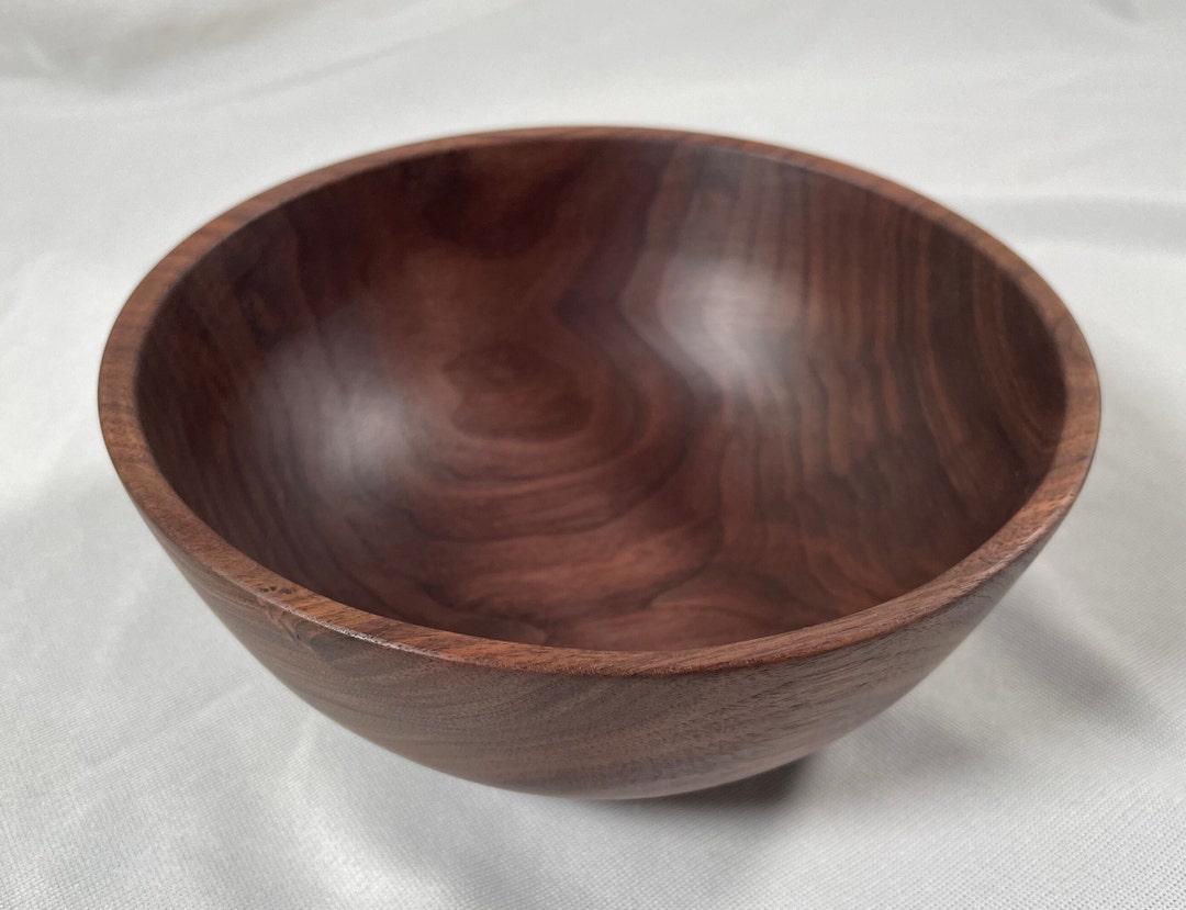 Handmade Walnut Bowl - 32487 - Etsy