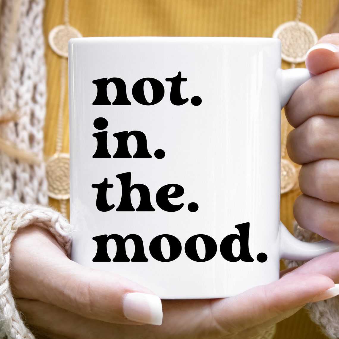 Not in the Mood Minimalist Style SVG Png Momlife Svg - Etsy
