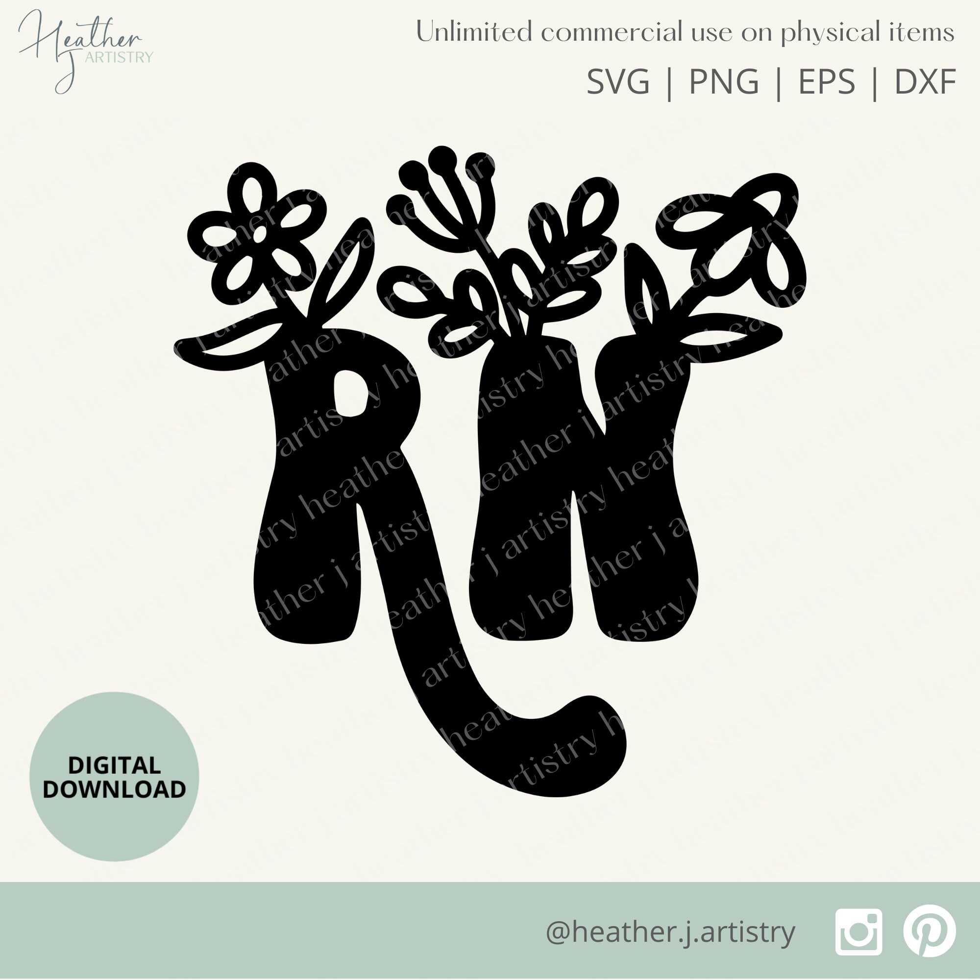 Flower RN Nurse SVG Cricut Cut File Digital Download Eps Dxf - Etsy